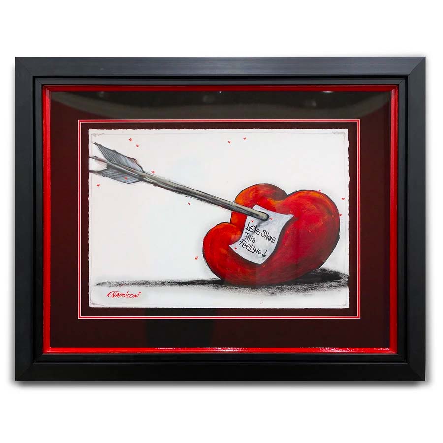 Framed Fabio Napoleoni Artwork – Fabio Napoleoni Gallery